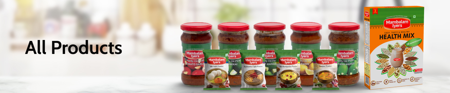 Authentic South Indian Delicacies – Page 2 – Mambalam Iyers Food Products