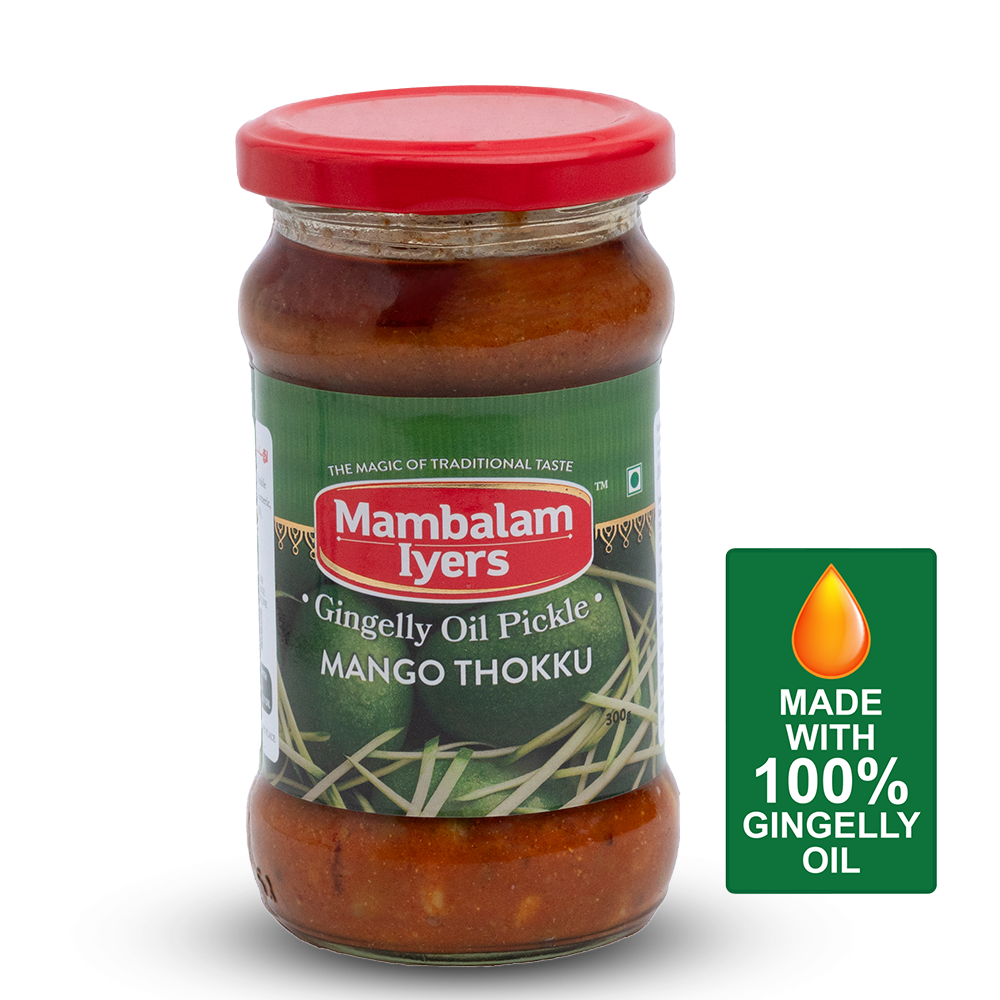 Mango Thokku Pickle (300 gms) – Mambalam Iyers Food Products