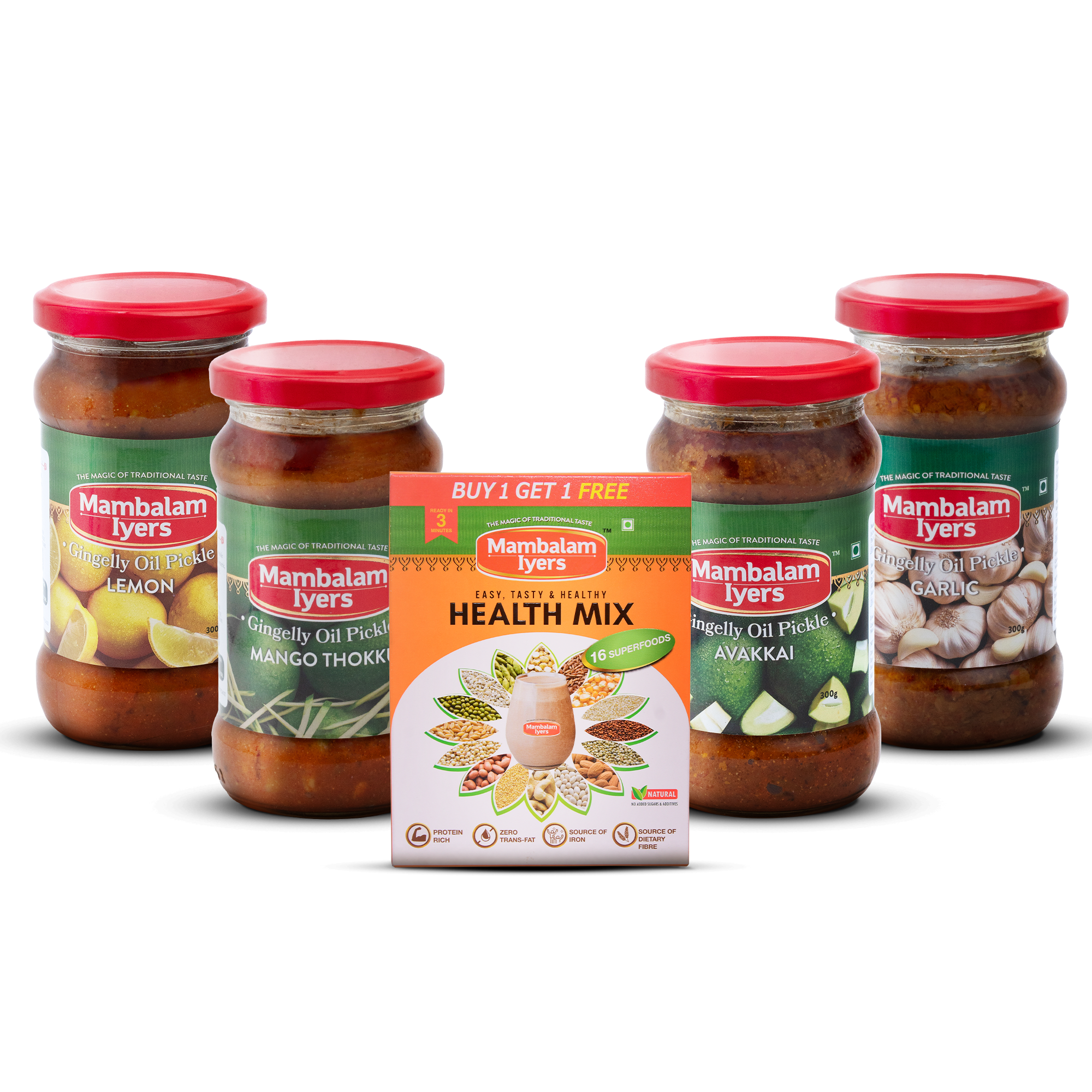 Traditional Flavors in Special Combo Packs – Mambalam Iyers Food Products